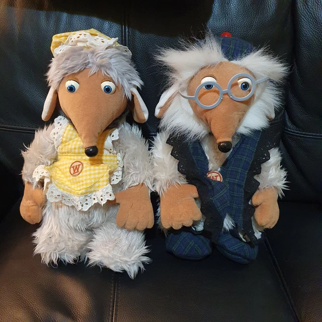 THE WOMBLES GREAT Uncle Bulgaria and Madame Cholet Original 1998 Soft ...
