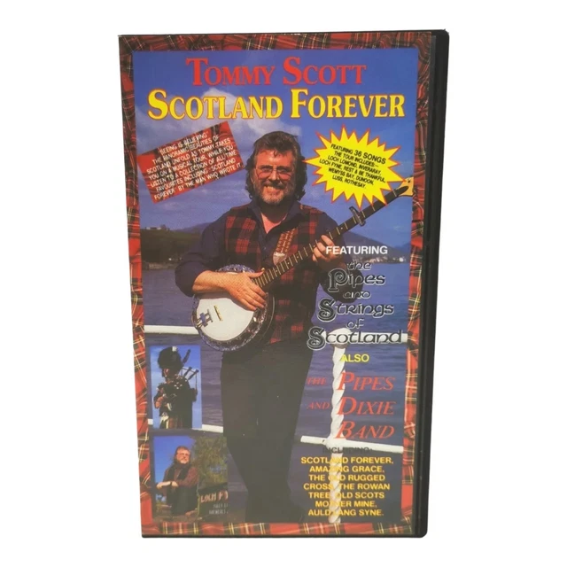 TOMMY SCOTT SCOTLAND Forever VHS Tape Pipes and Dixie Band Music £10.87 ...