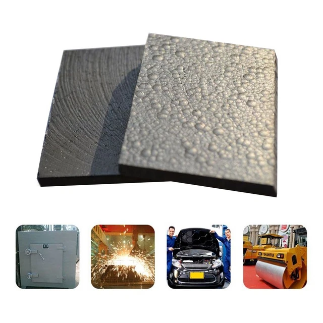 FEUILLE DE CARBONE graphite pyrolytique noire 10x10x0,5 10x10x1 20x20x2 ...