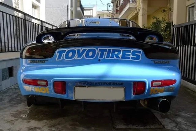 MAZDA RX7 FD3S European Rear Bumper Center Piece Efini 13B 1992 1995 ...