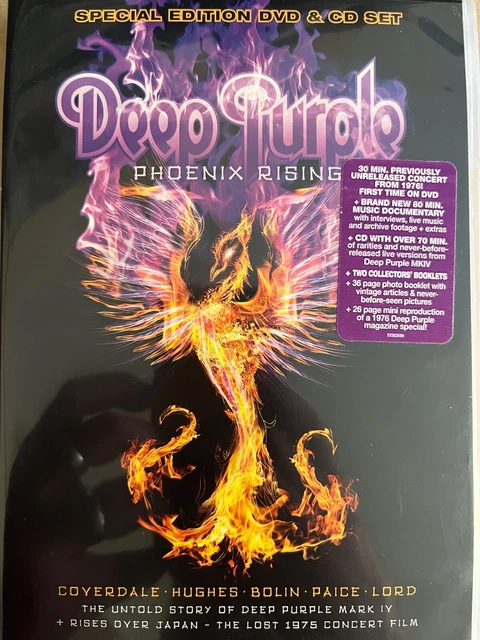DEEP PURPLE - Phoenix Rising Special Edition DVD + CD Exc Cond! EUR 21 ...