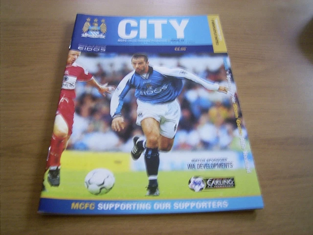 MANCHESTER CITY V Newcastle United Premier 2000-01 £1.68 - PicClick UK