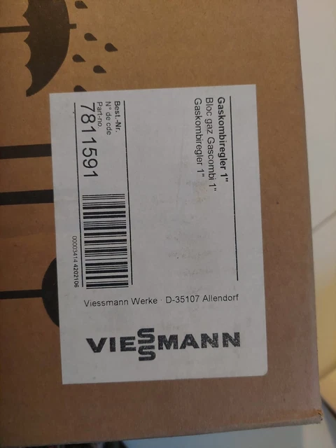 VIESSMANN GASARMATUR GASKOMBIREGLER 7811591 EUR 450,00 - PicClick DE