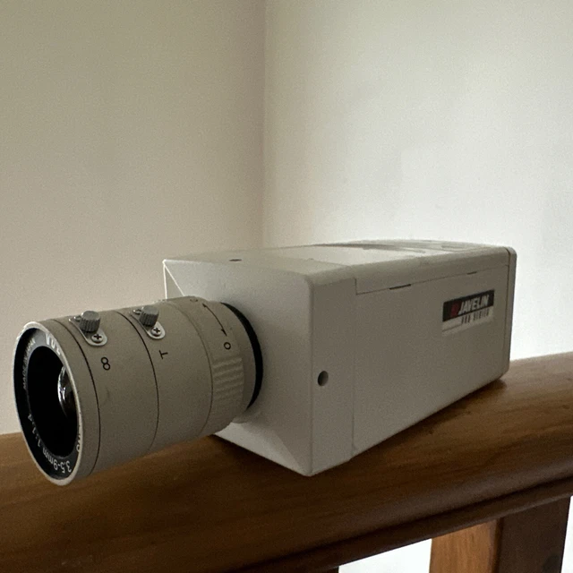 VINTAGE JAVELIN DSP Colour CCD Camera With VGL CCTV Lens 3.5-9mm £25.00 ...