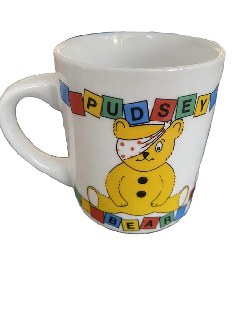 PUDSEY BEAR MUG - Vintage BBC Children In Need 1986 Collectible Gift £3 ...