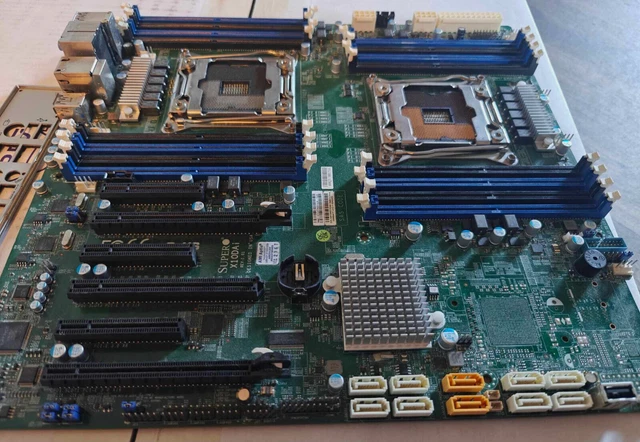 SUPERMICRO X10DAI X99 dual LGA 2011 V3/V4 Server/Workstation ...