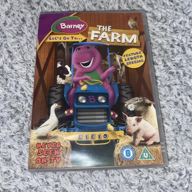 BARNEY - LET'S Go To The Farm DVD Children's & Family (2005) Barney £5. ...