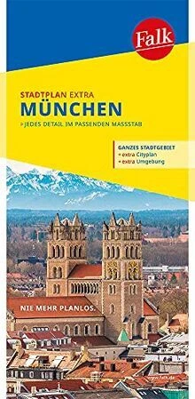 FALK STADTPLAN EXTRA Standardfaltung München 1:20 000 (Fal... | Livre ...