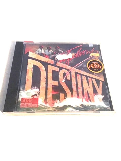 MICHAEL JACKSON JACKSONS Destiny 8 Pistes CD USA EK35552 Scellé EUR 23 ...