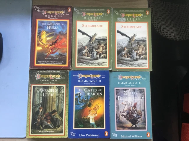 DRAGONLANCE HEROES LEGEND Huma/Stormblade/Weasels/Gates Thorbardin ...