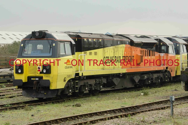 UK RAILWAY PHOTOGRAPH Of Class 70 70803 Rm70-22 £1.70 - PicClick UK