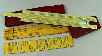 RAPHOPLEX OLD RULE calculation rietz 640 with leaflet and case patented ...