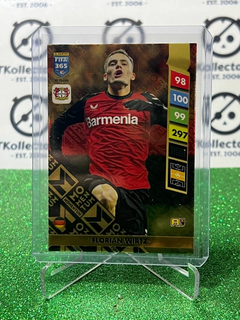 2025 PANINI ADRENALYN Xl Fifa 365 Florian Wirtz Momentum Gold Soccer ...