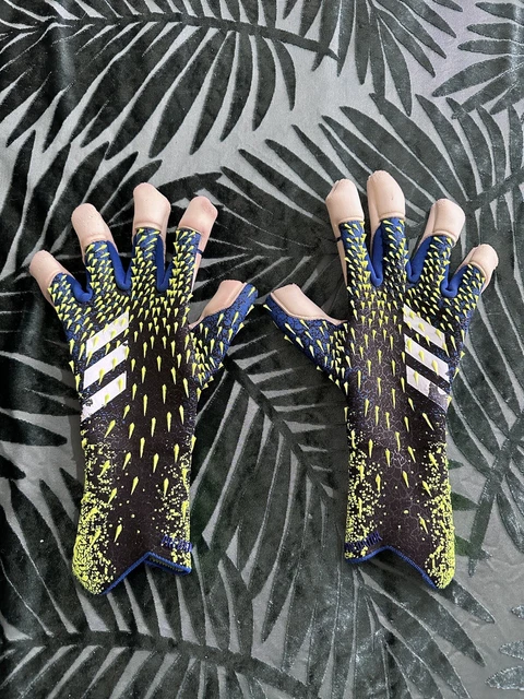ADIDAS PREDATOR HYBRID Fingertip Goalkeeper Gloves Soccer Rare Retro ...