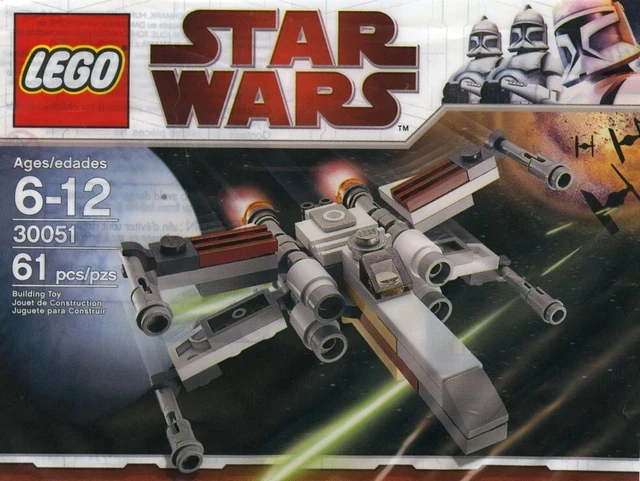 LEGO 30051 STAR Wars Mini X-wing Fighter Polybag - Complete Pre-Owned ...