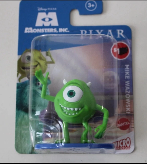MATTEL DISNEY PIXAR Monsters, Inc Mike Wazowski Micro Collection mini ...