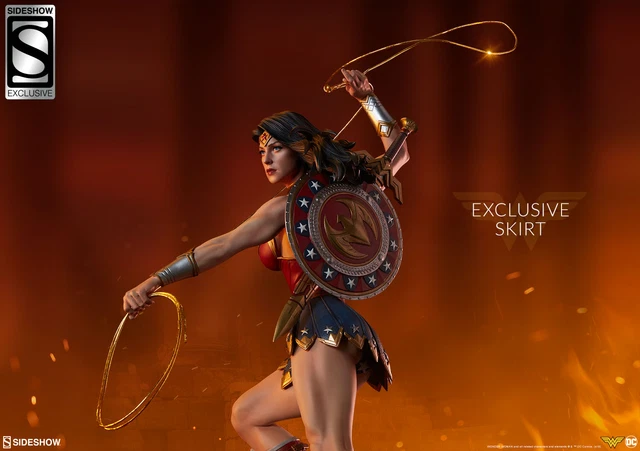 WONDER WOMAN SIDESHOW Exclusive Premium Format statue 1/4 scale limited ...