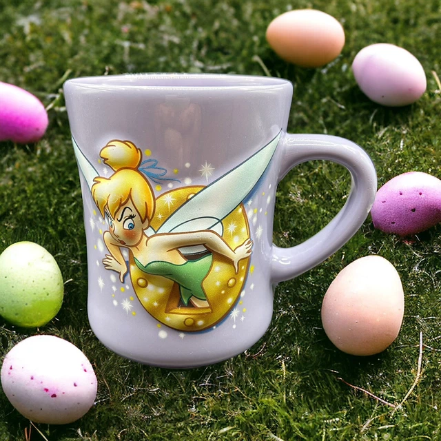 DISNEY TINKERBELL STUCK In Keyhole Purple 3D Coffee Mug £11.90 ...