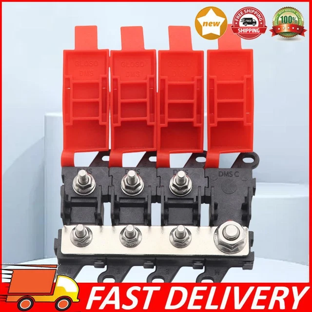 3/4/5/6 WAY DISTRIBUTION Block 200A Multi-Pole Fuse Blocks for RV Car ...