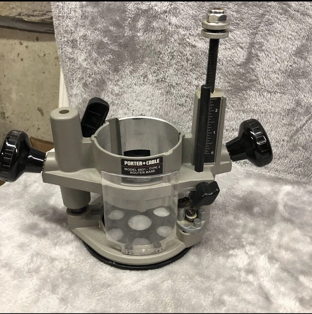 PORTER CABLE HEAVY Duty Plunge Router Base. Model 6931 Type 2. $110.00 ...