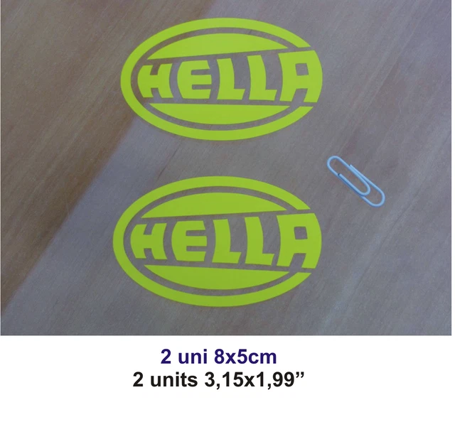 ADHESIVO PEGATINA STICKER Decal Aufkleber Autocollant Hella EUR 1,75 ...