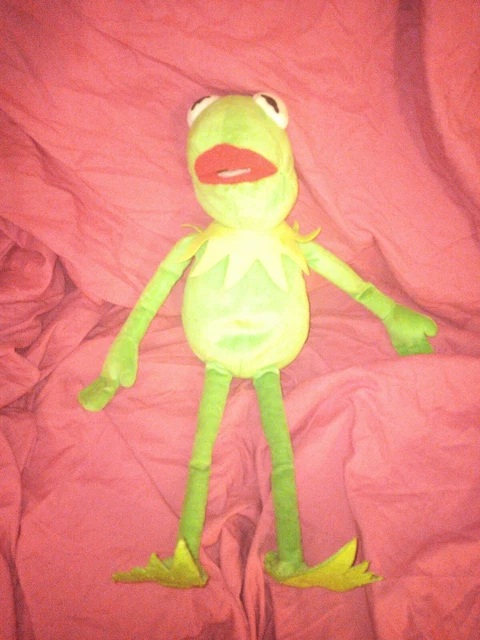 18 INCH KERMIT The Frog Plush Toy The Muppets Soft Toy Whitehouse ...