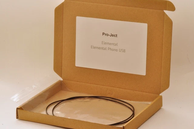 PROJECT PRO-JECT ELEMENTAL /Phono /USB Turntable Record Player Drive ...