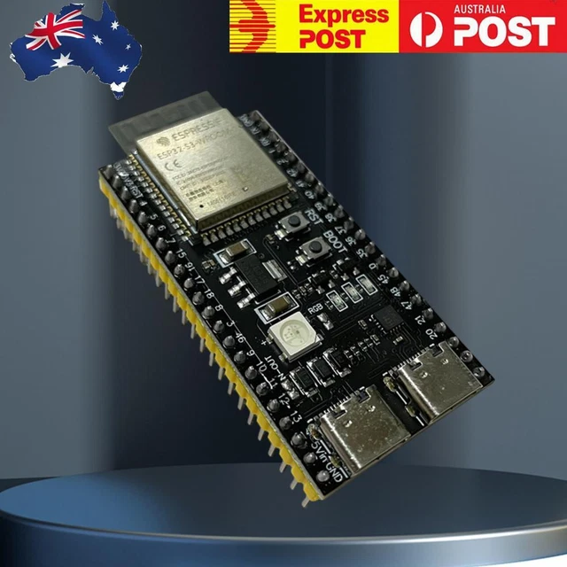 ESP32/ ESP32-S3/ESP32-C3 ESP32 Development Board Dual Type-C ESP32-C3-DevKitM-1 $19.89 - PicClick AU