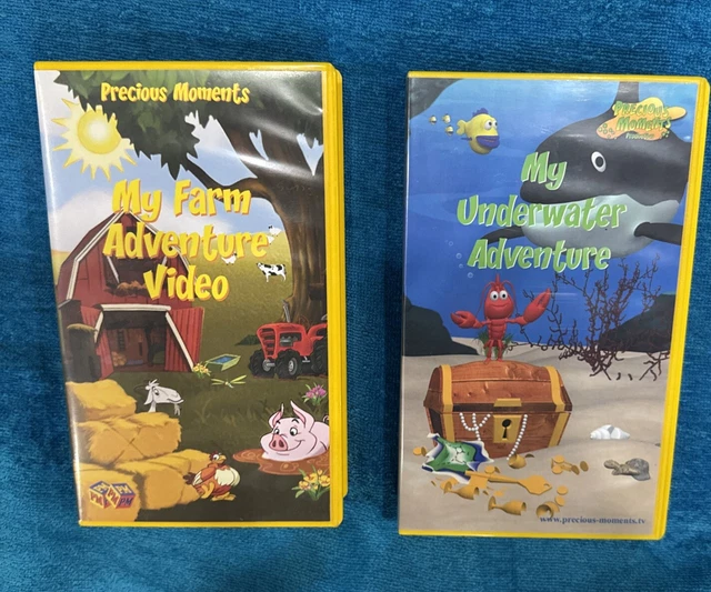 MY FARM ADVENTURE & UNDERWATER ADVENTURE VIDEOS VHS VIDEO-KIDS KLUB ...