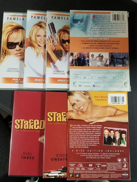 PAMELA ANDERSON VIP STACKED Complete Dvd Series $50.00 - PicClick CA