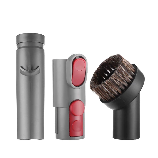 HORSE HAIR VACUUM Brush With Attachment & Adapter For Dyson V6 V7 V8 ...