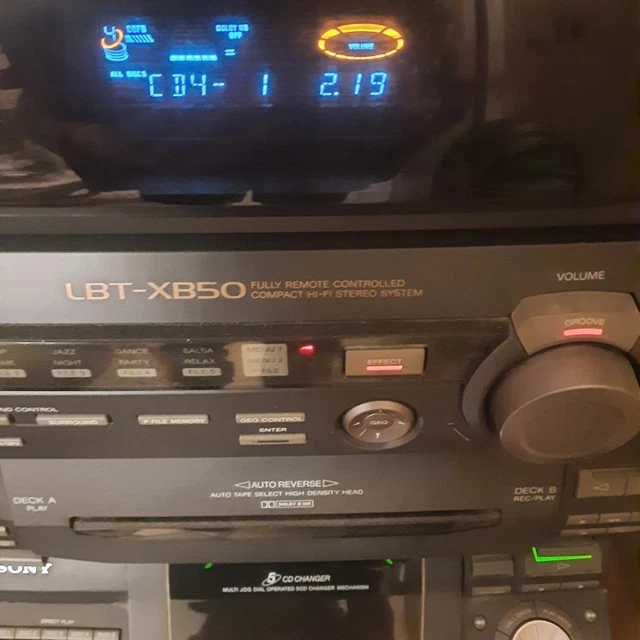 SONY LBT XB 50 COMPACT STEREO Telecomando Stereo Anni 90 Vintage EUR ...