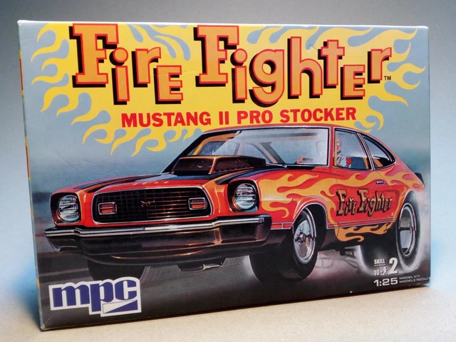 MPC MUSTANG II Pro Stocker Fire Fighter US Car 1:25 EUR 59,90 - PicClick DE
