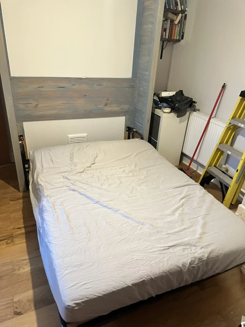 PULL DOWN DOUBLE bed from Wall Bed King £100.00 - PicClick UK