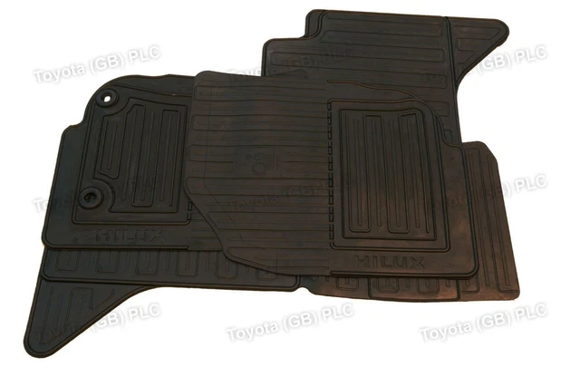 Genuine Toyota Hilux Rubber Floor Mats FOR SALE! - PicClick UK