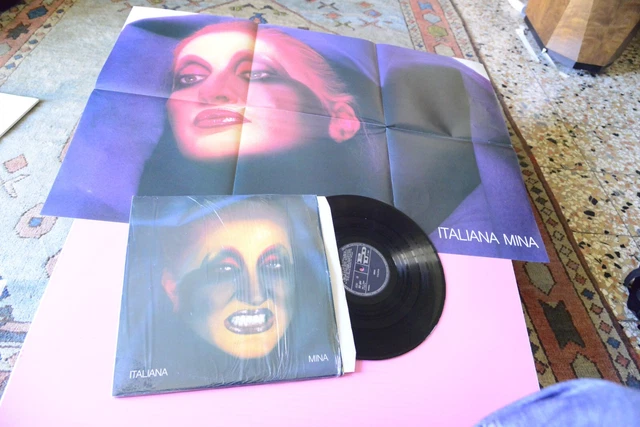 MINA ITALIANA 2LP Orig 1982 Mint Scellé Records And Giant Affiches EUR ...