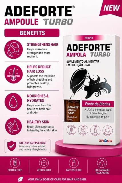 ADEFORTE TURBO WITH BIOTIN AMPOULE 2 Ampoule £18.28 - PicClick UK