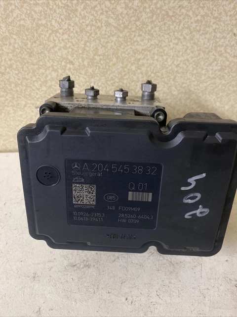 MERCEDES C CLASS W204 Abs Pump Control Module Ecu 2.1 Diesel ...