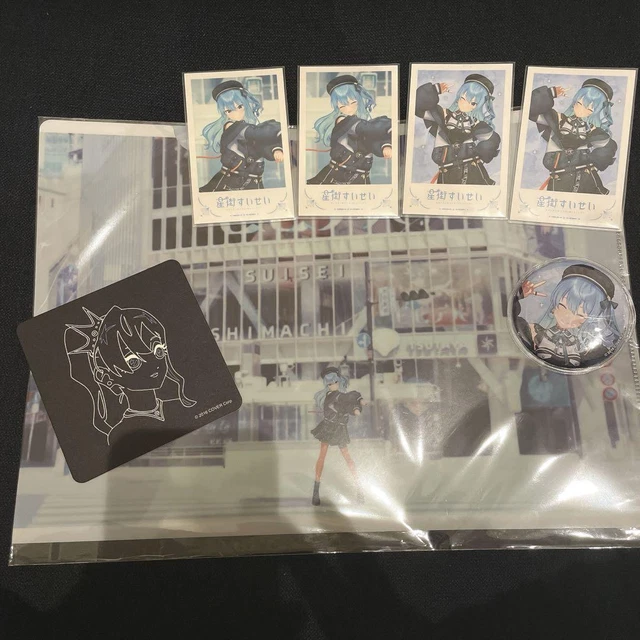 HOLOLIVE TSUTAYA HOSHIGAI Suisei 4 Types Of Cheki-Style Cards File, Can ...