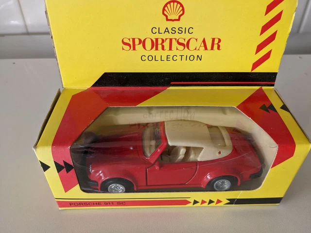 PORSCHE 911 SC Shell Sports Car Collection - Die Cast Model Car EUR 1 ...