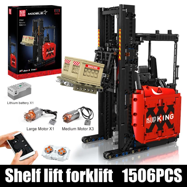 MOULD KING SHELF Forklift Clamping Blocks Toy Kit 17041 £90.01 ...