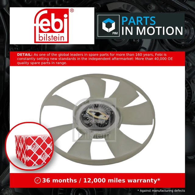 RADIATOR FAN VISCOUS Coupling fits VW CRAFTER 2E, 2F 2.5D 06 to 13 ...