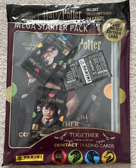 **HARRY POTTER WIZARDING World Panini Trading Card Album Mega Starter ...
