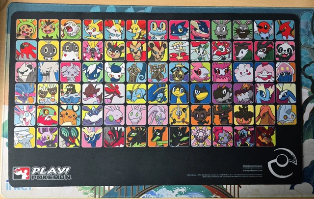 PROFESSOR PROGRAM PLAY! Pokemon Playmat Gen 6 Kalos - New (Read ...