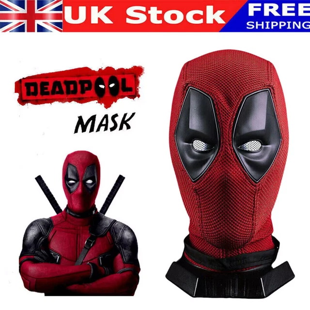DEADPOOL MASK FULL Face Mask Cosplay Adult Costume Props Party Gift UK ...