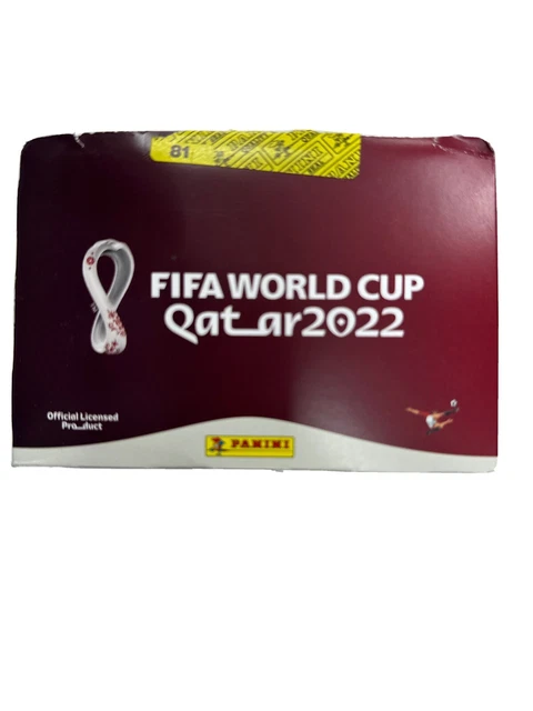 PANINI FIFA WORLD Cup Qatar 2022 Official Stickers-Full Box (100 packets) £69.99 - PicClick UK