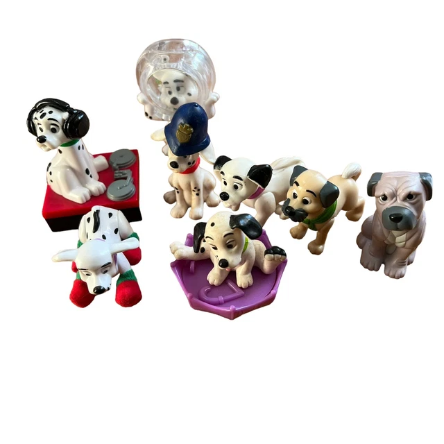 DISNEY’S 101 DALMATIANS Disney &McDonald's Happy Meal Toys Lot Of 8 £10 ...