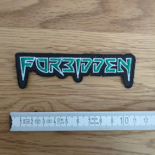 FORBIDDEN - LOGO Aufnäher - Patch, Thrash & Heavy Metal Sammlung EUR 8 ...
