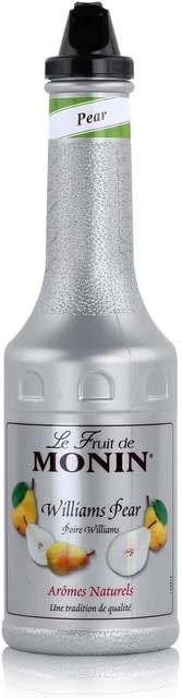 MONIN WILLIAMS PEAR Puree 1L, Best Before 10/24 £15.58 - PicClick UK