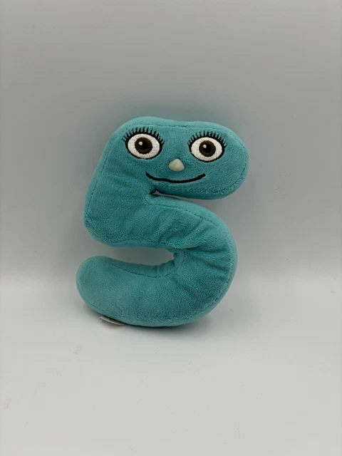 CBEEBIES NUMBER JACKS numberjacks five 5 soft plush toy smaller £20.00 ...